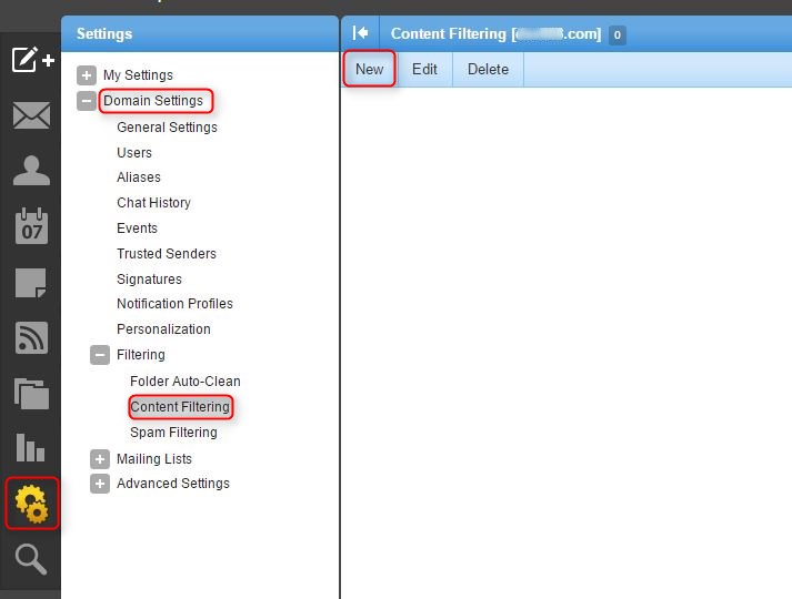 How to create Content Filtering Rules in Smartermail (to filter email from certain email address ...
